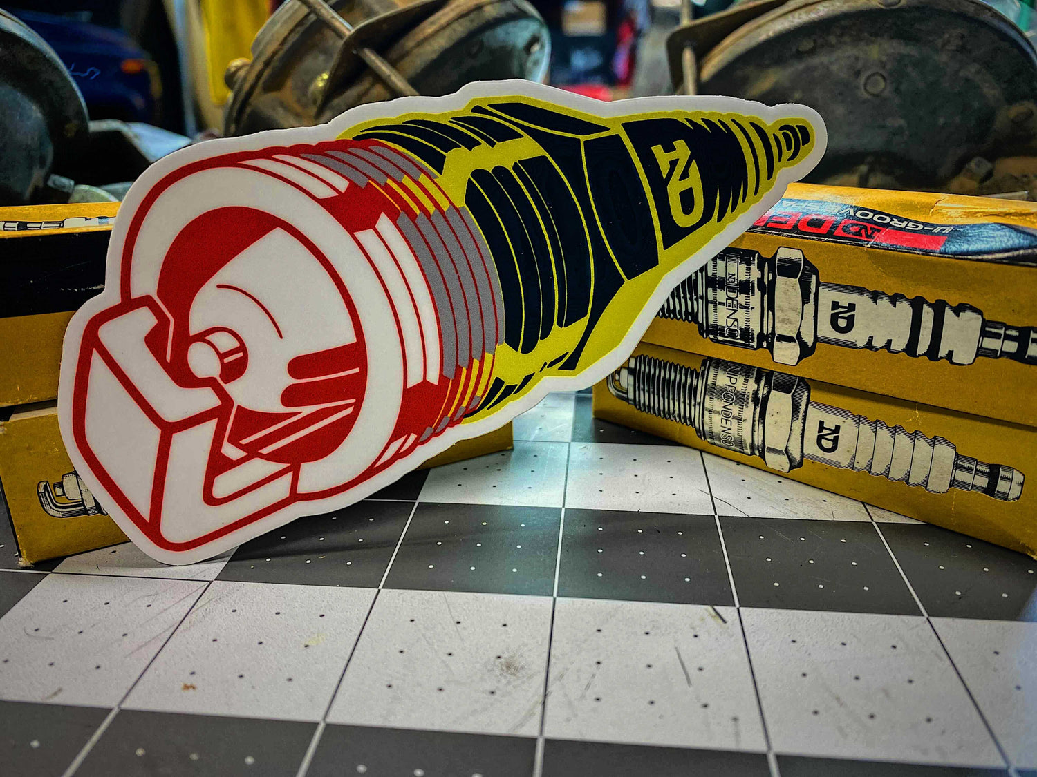 Vintage Denso U-groove Plug Sticker – Cruiser Cult